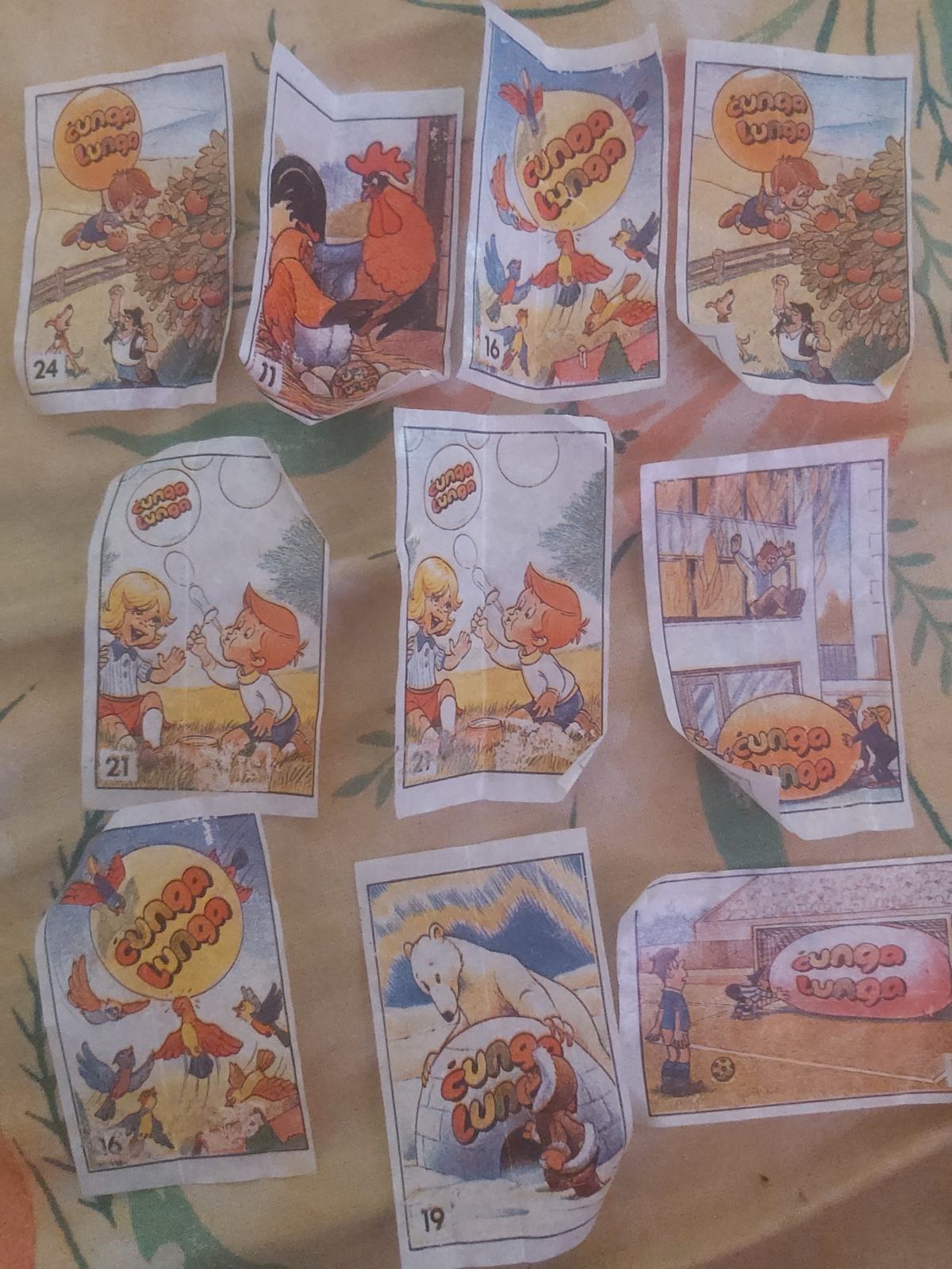 CUNGA LUNGA SLICICE STARE EX YU LOT 10 SLICICA