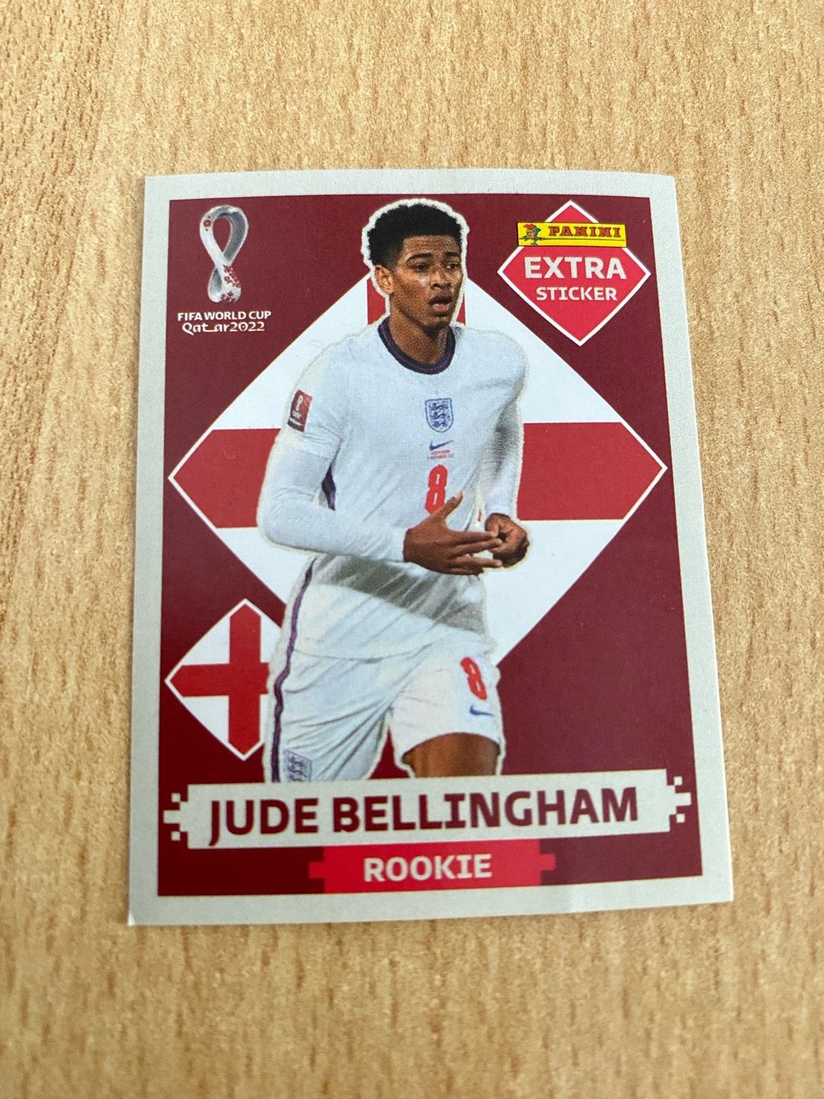 Extra Sticker Jude Bellingham Fifa world cup 2022