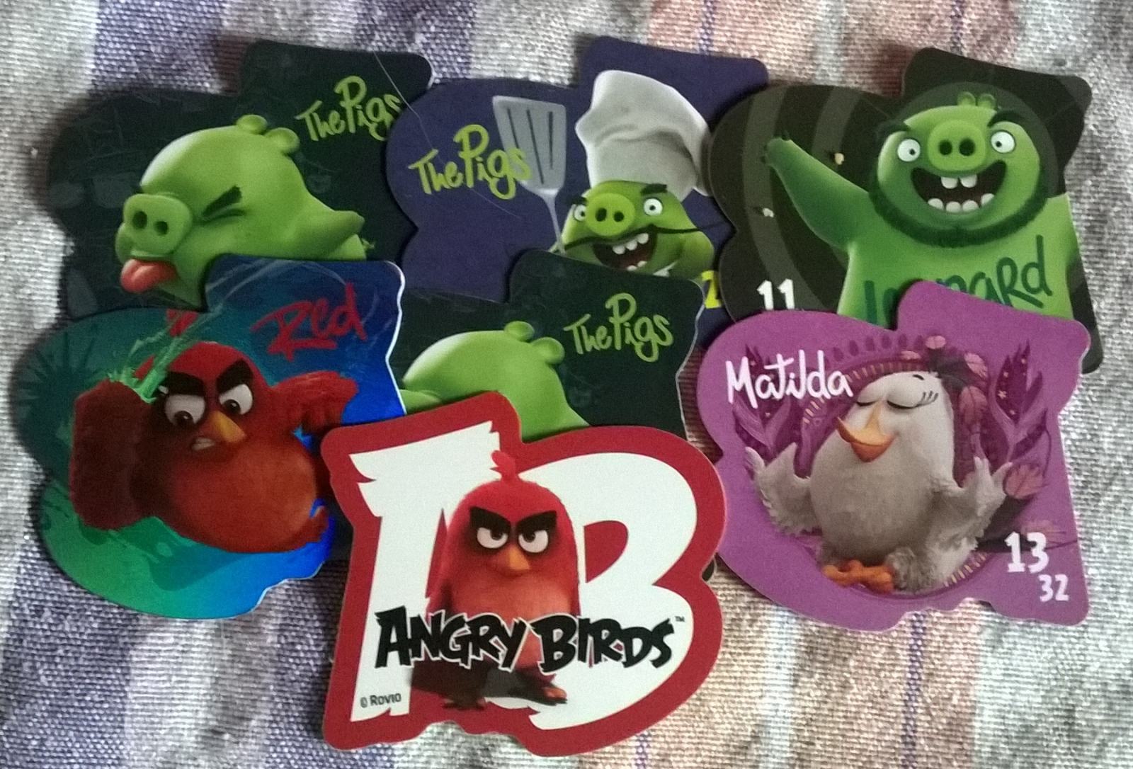 Finger Flyers - Angry Birds, Billa, 2016., 3 kn/kom