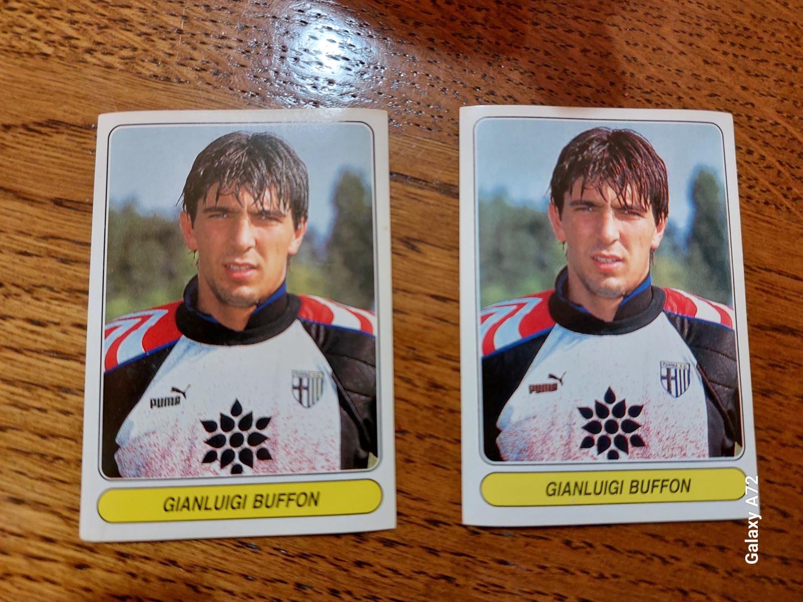 Gianluigi Buffon sticker European football stars no. 3, Panini. 96/97