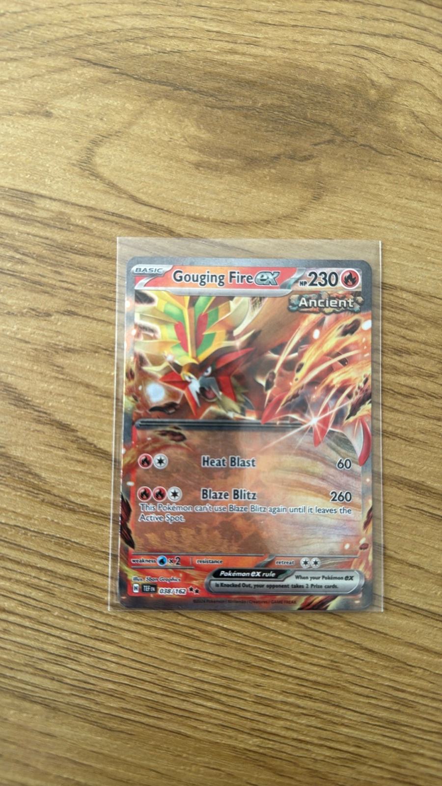 Gouging Fire pokemon karta (imam jos oglasa)