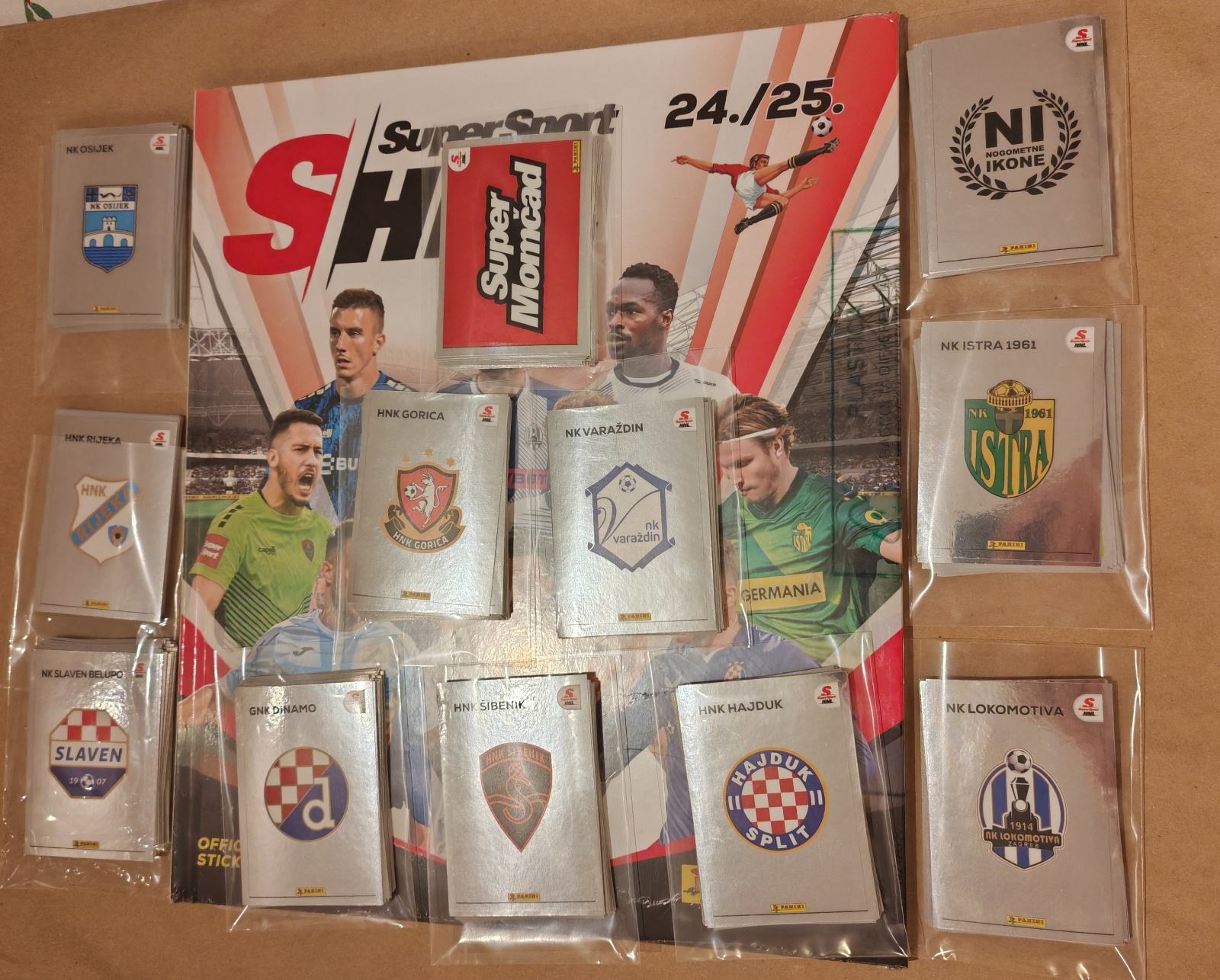 Hrvatska Nogometna Liga - HNL 24/25 Panini + HC album
