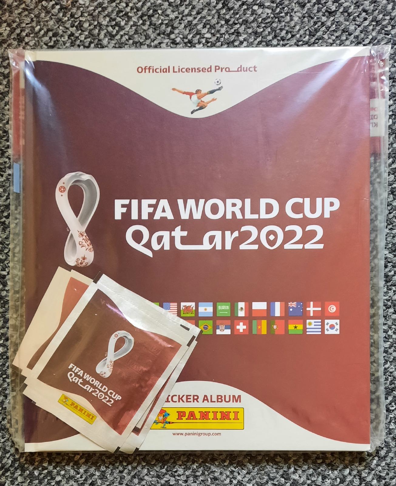 Katar 2022 tvrdi album (hardcover) za plave slicice