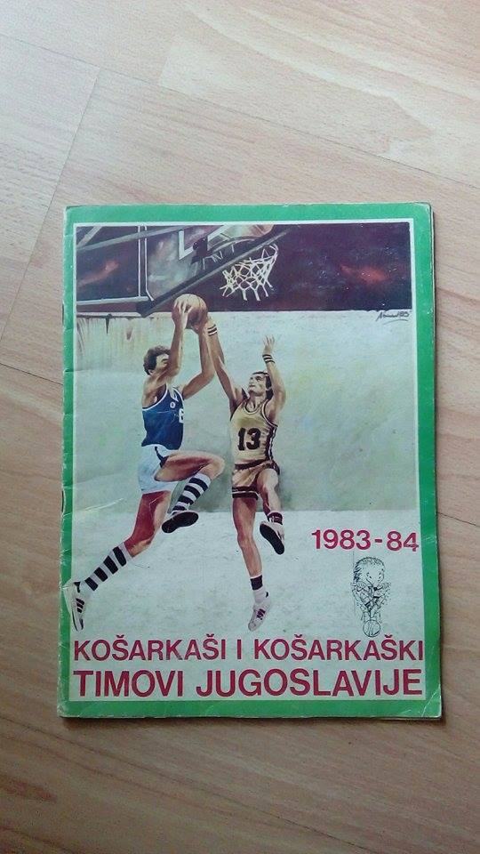 Košarkaši i košarkaški timovi 1983/84 - prazan album RARITET!