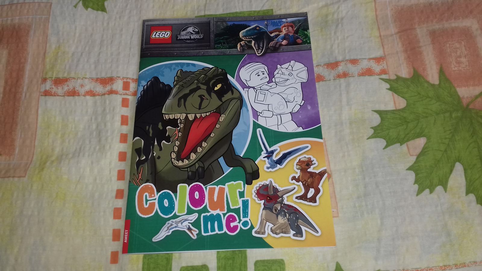 Lego dinosauri bojanka + naljepnice - 2022. godina