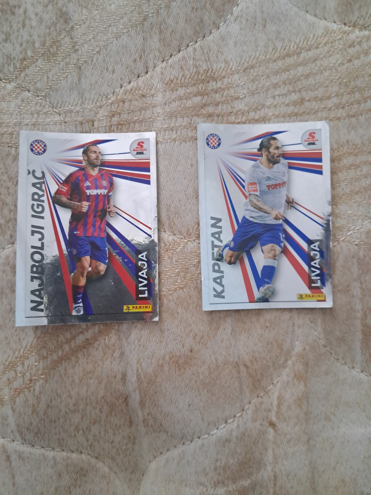marko livaja -hajduk sličice sezona 24/25 hnl komplet