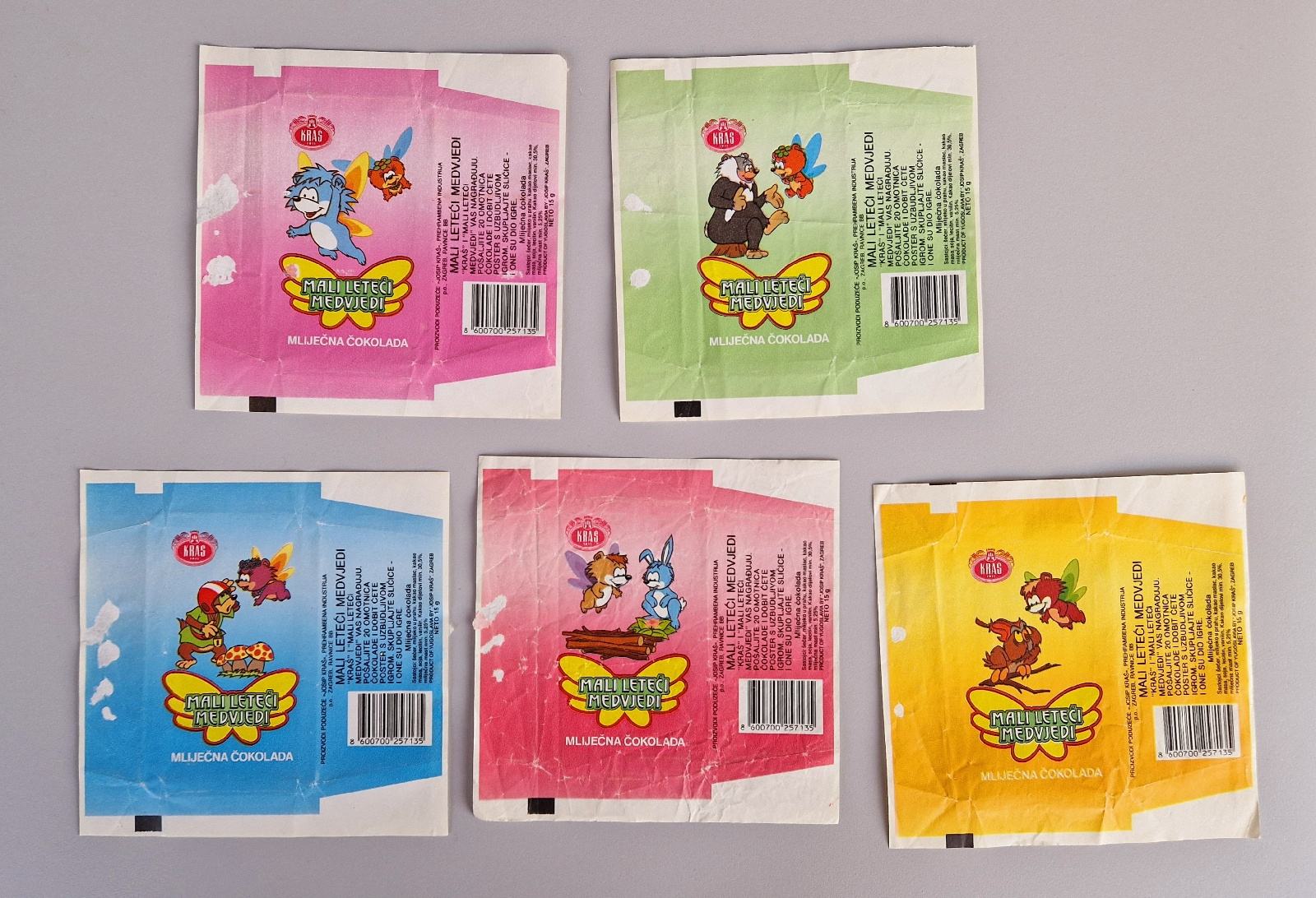 Mali leteći medvjedi - Kraš omoti