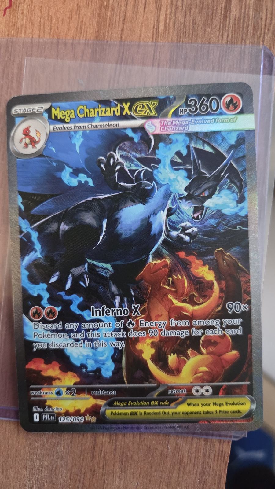 Mega Charizard X EX SIR