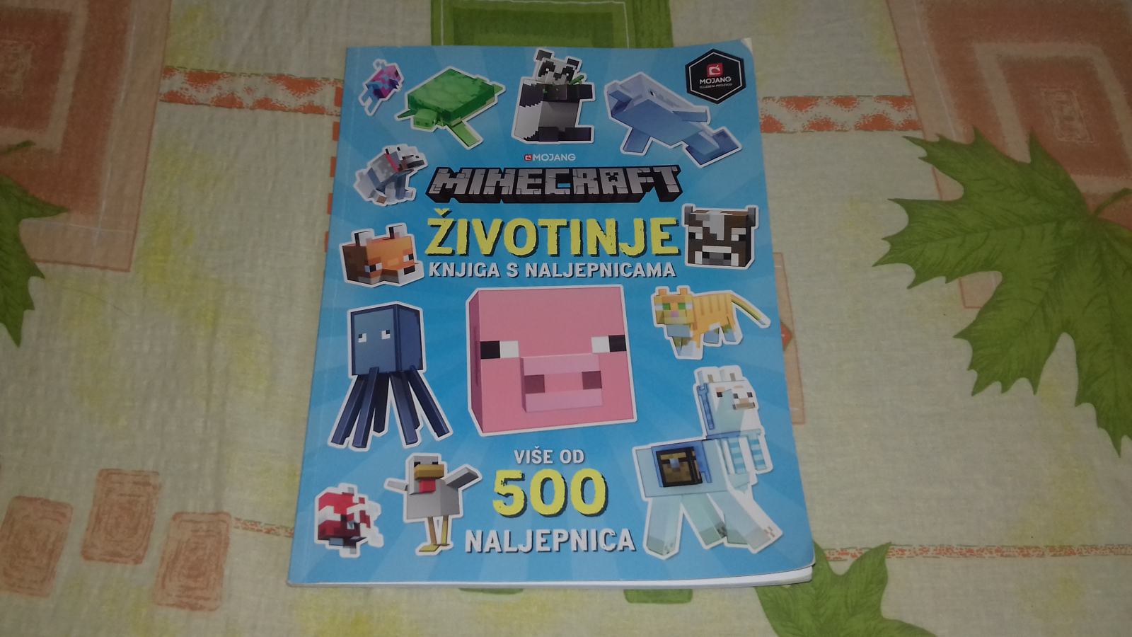 Minecraft životinje, knjiga s naljepnicama - 2020. godina