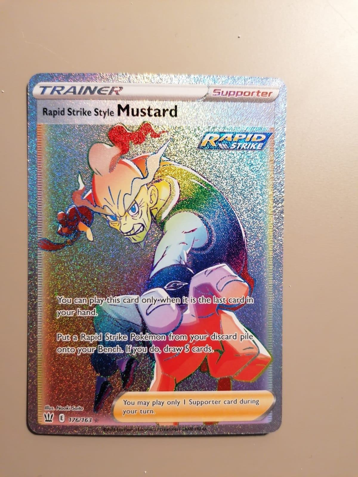 Mustard Pokemon Karta