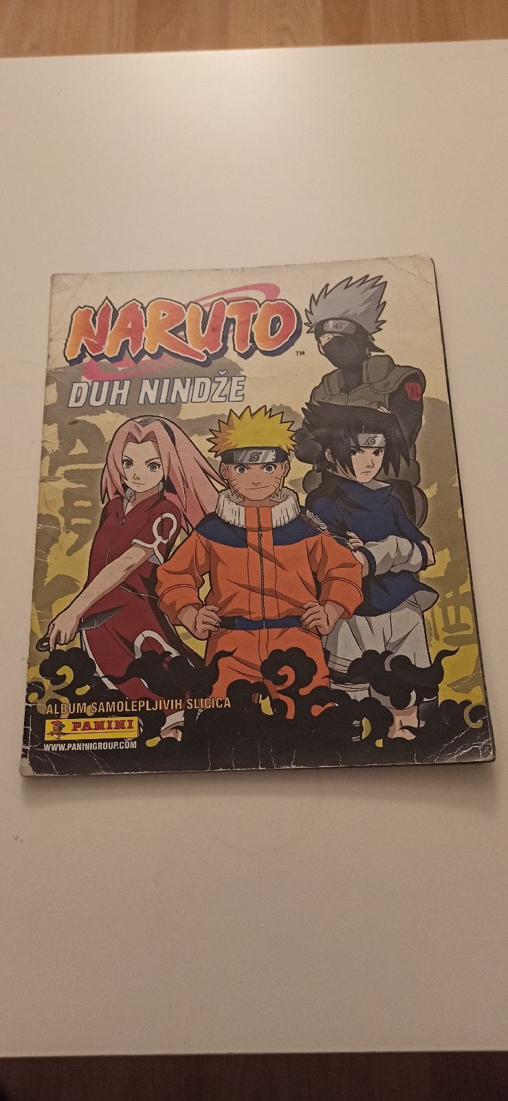 Naruto Duh Nindže Panini album za sličice