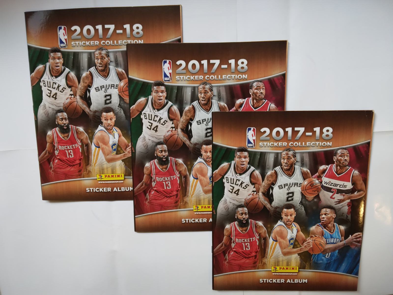 NBA 2017 2018 ALBUM PANINI