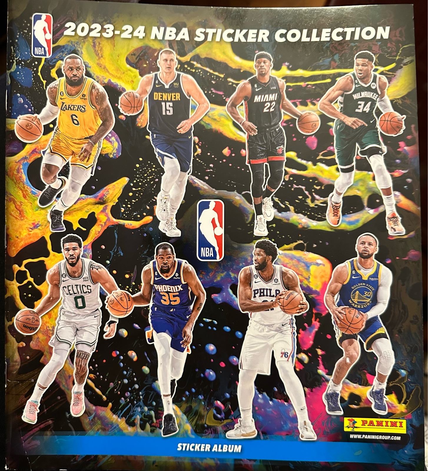 Nba 2024 album Panini