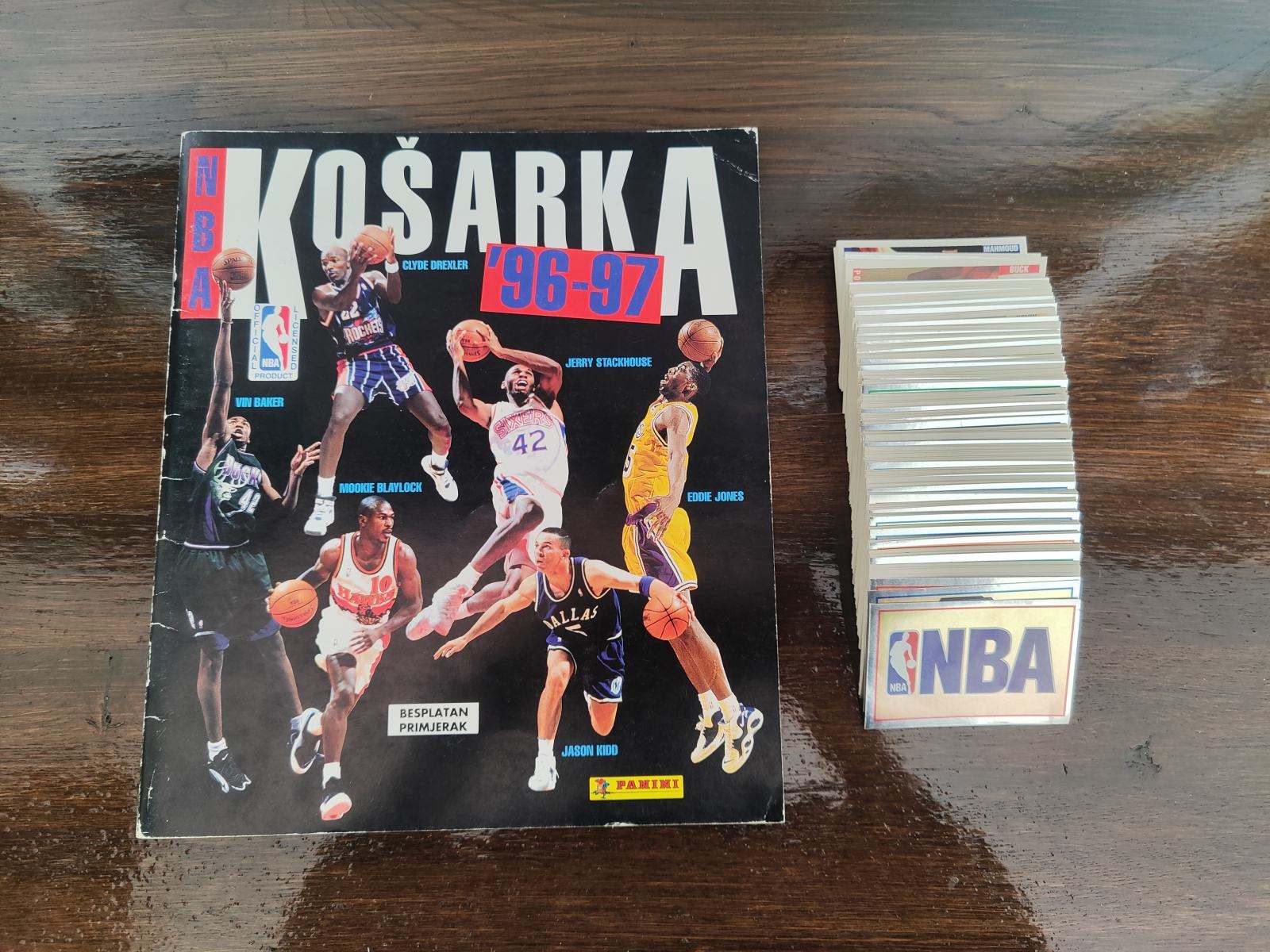 NBA 96/97 Panini kompletan set