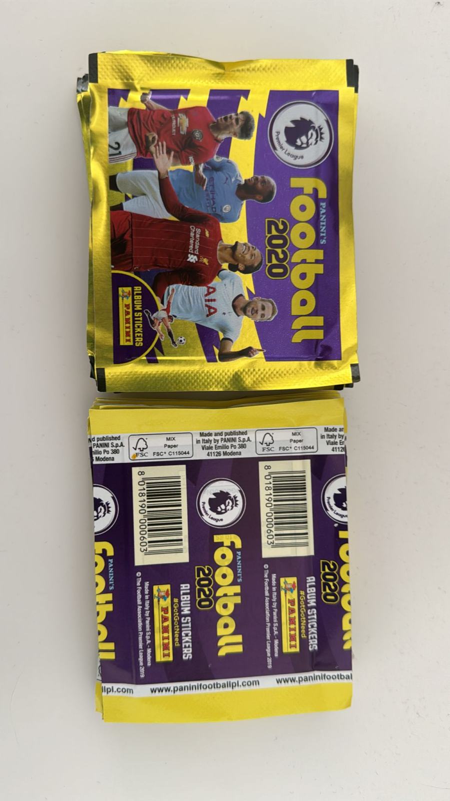 Paketići PANINI PREMIER LEAGUE FOOTBALL 2020. godina