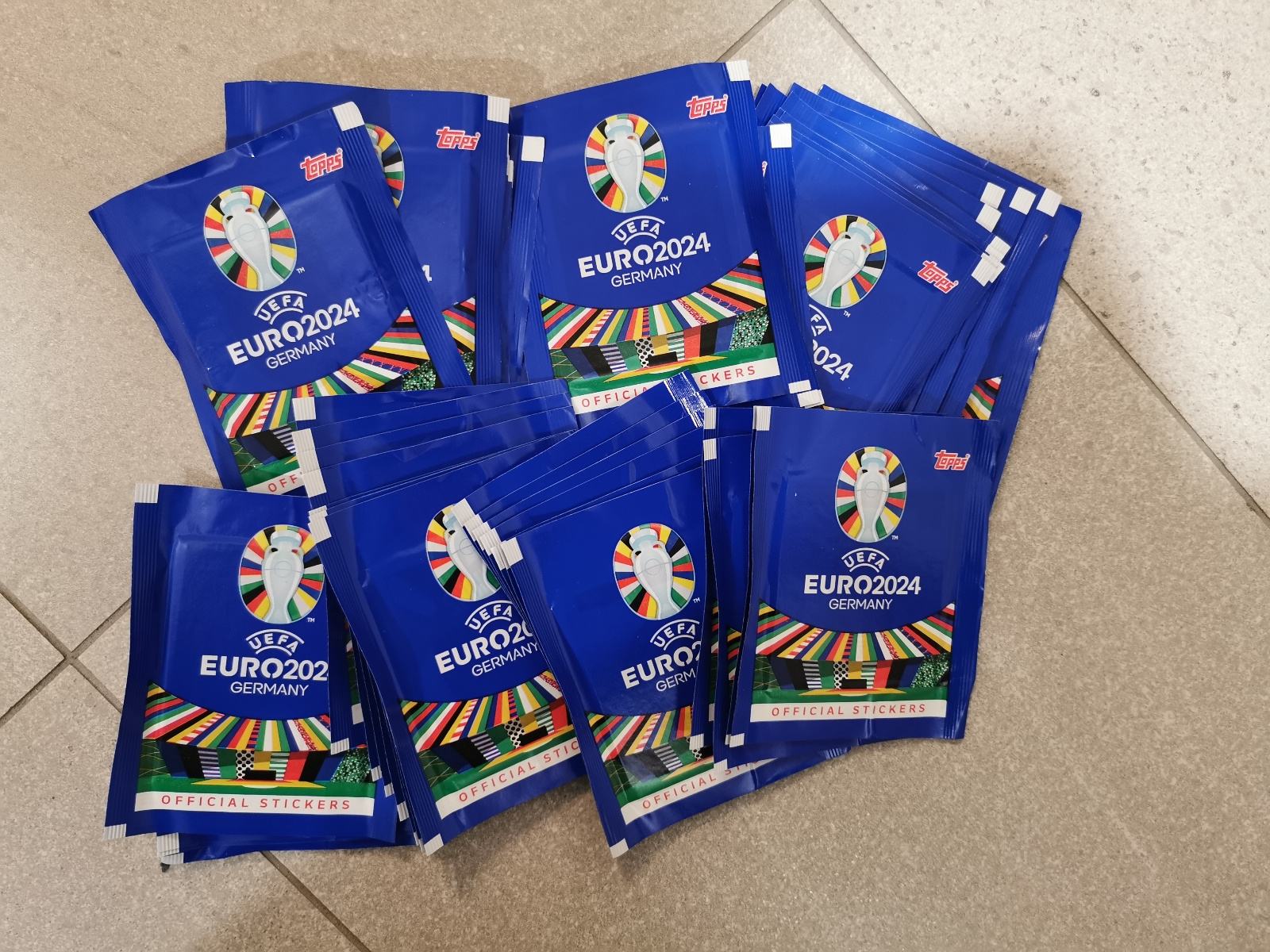 Paketići sličica Euro 2024 Topps
