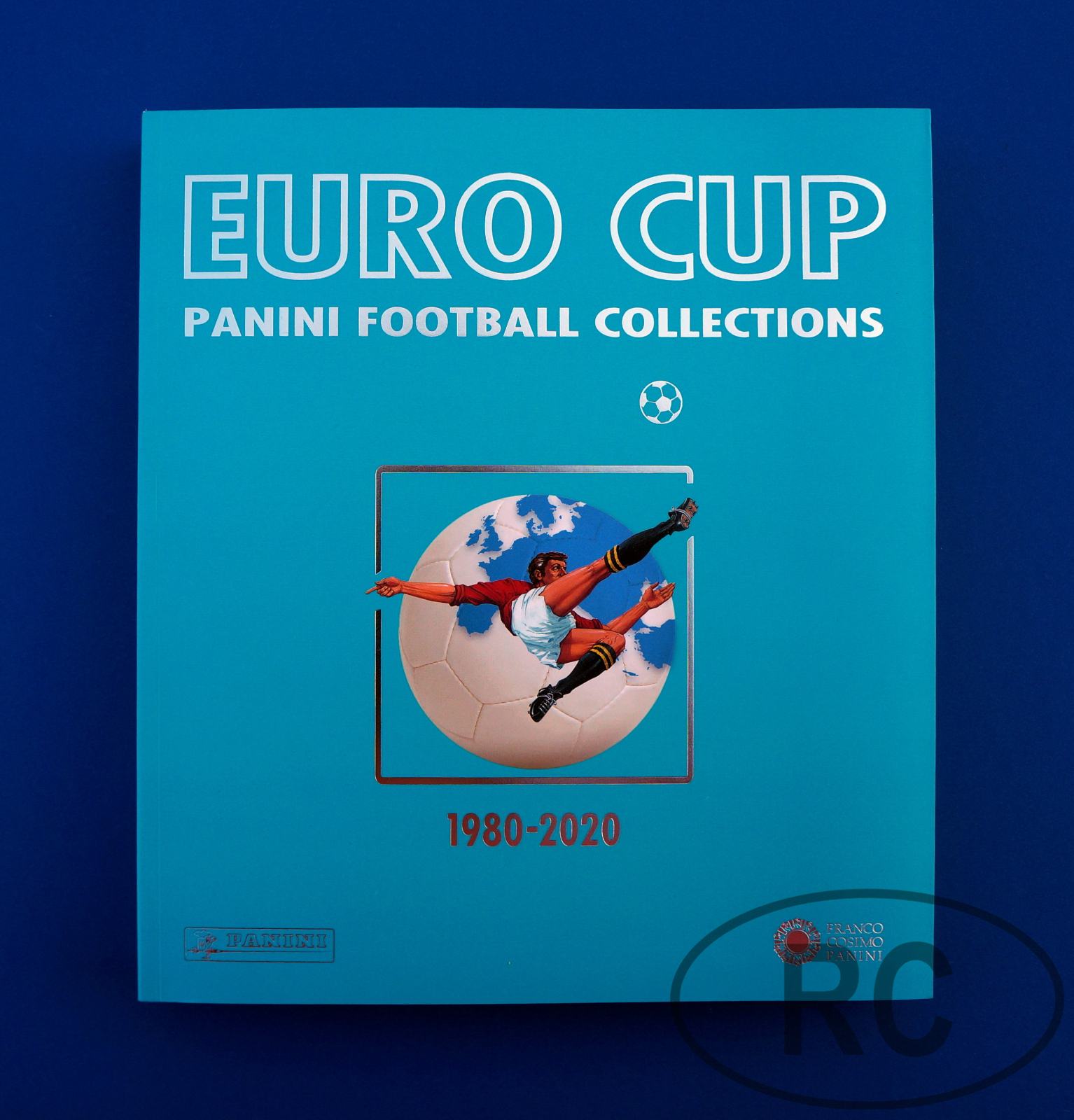 PANINI Euro Cup Football Collections 1980-2020 knjiga