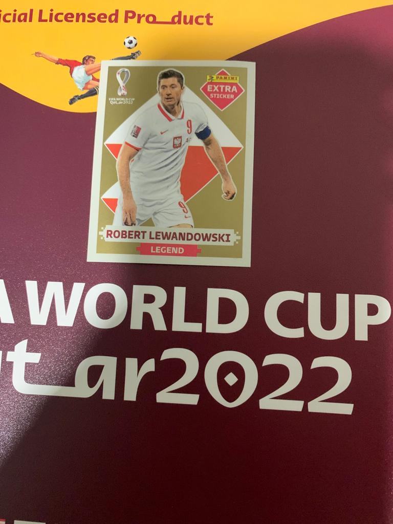 Panini extra stickers Gold