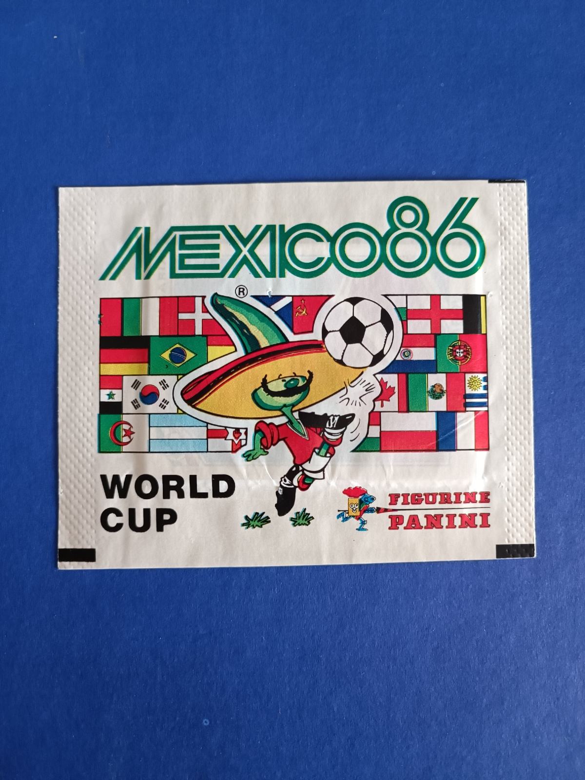 Panini Mexico 86 paketić