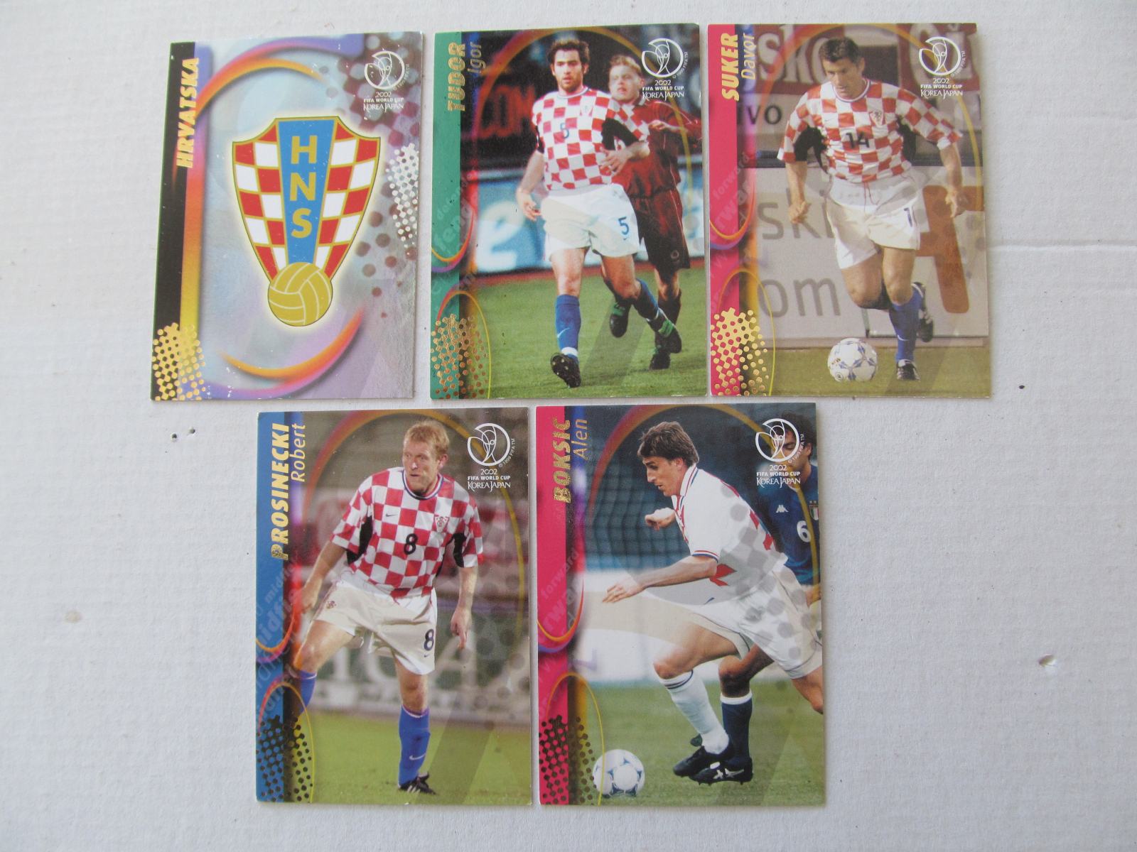 PANINI PLAYING CARDS JAPAN-KOREA 2002 /HRVATSKA