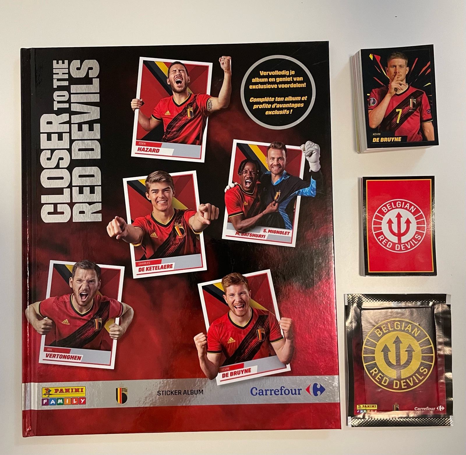 Panini set i album - Closer to the Red Devils