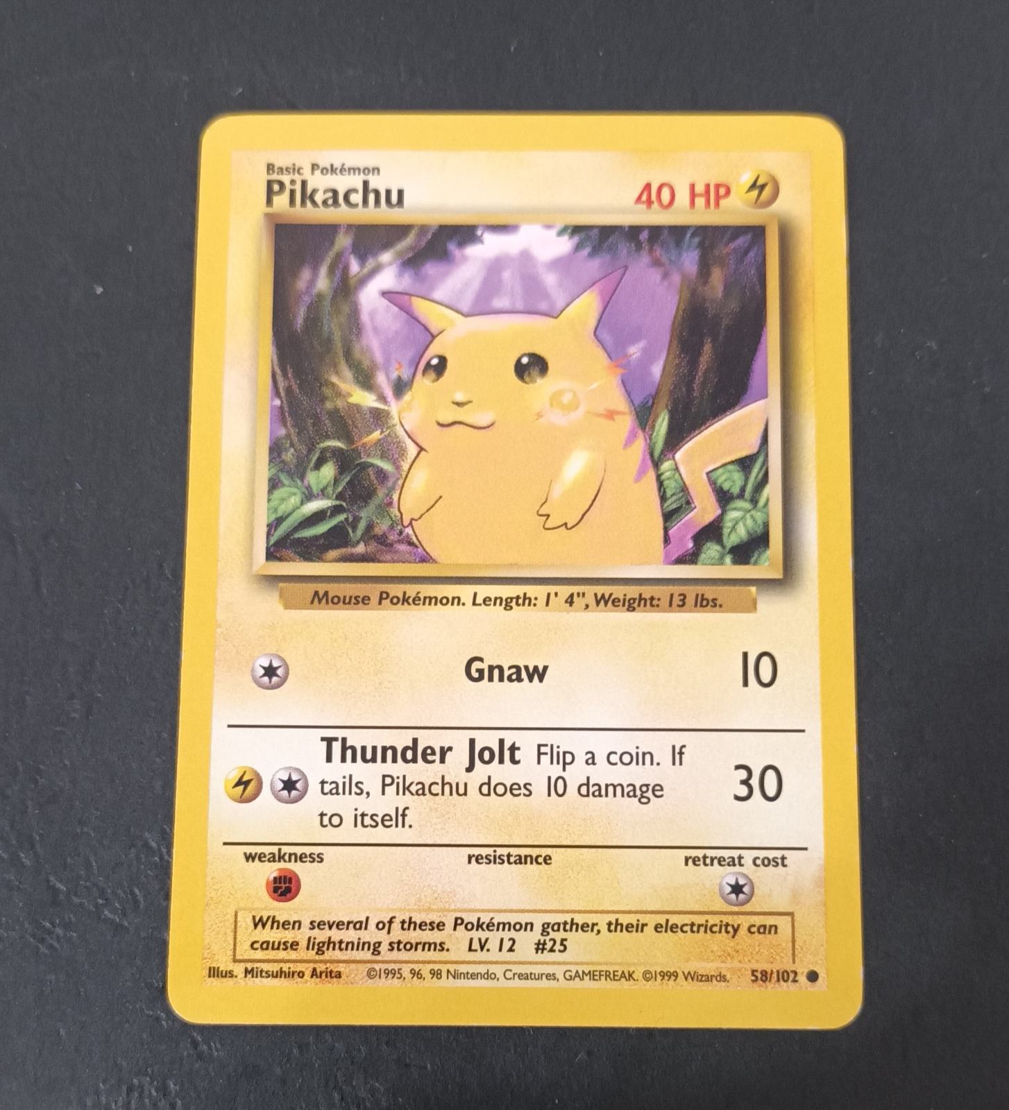 Pikachu Base set Pokemon