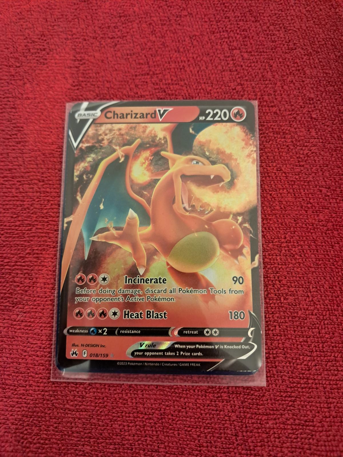 Pokemon Chairzard Vmax