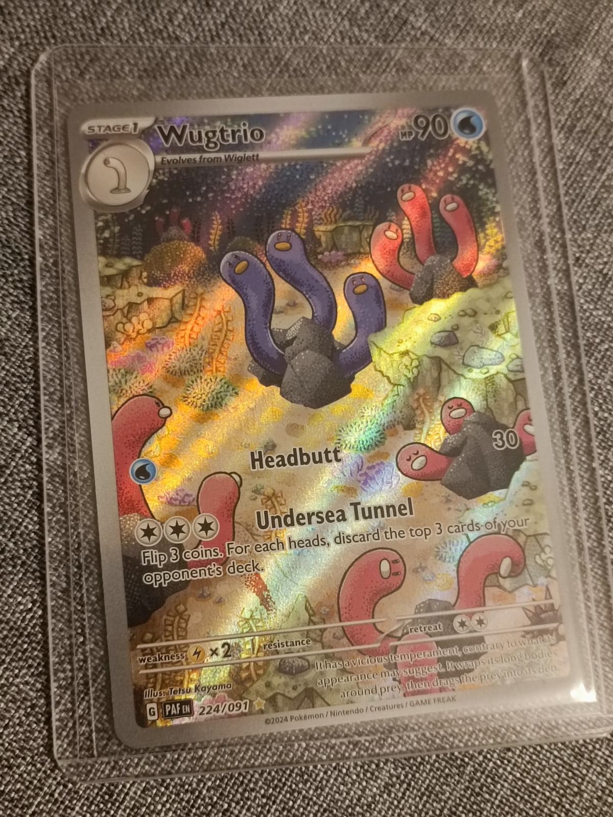 Pokemon karta: Wugtrio (full art)
