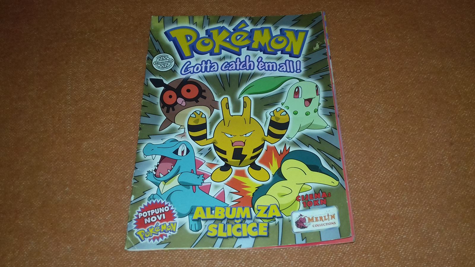 Pokemon Merlin Johto album 113/116 - 2001. godina