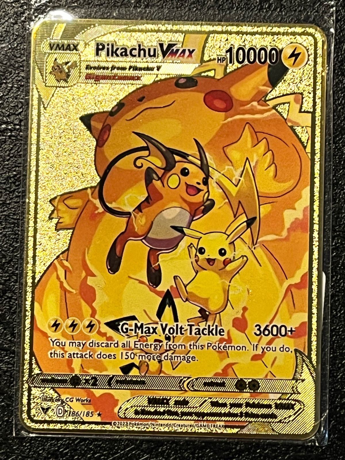 POKEMON METALNA GOLD-PIKACHU-NEW