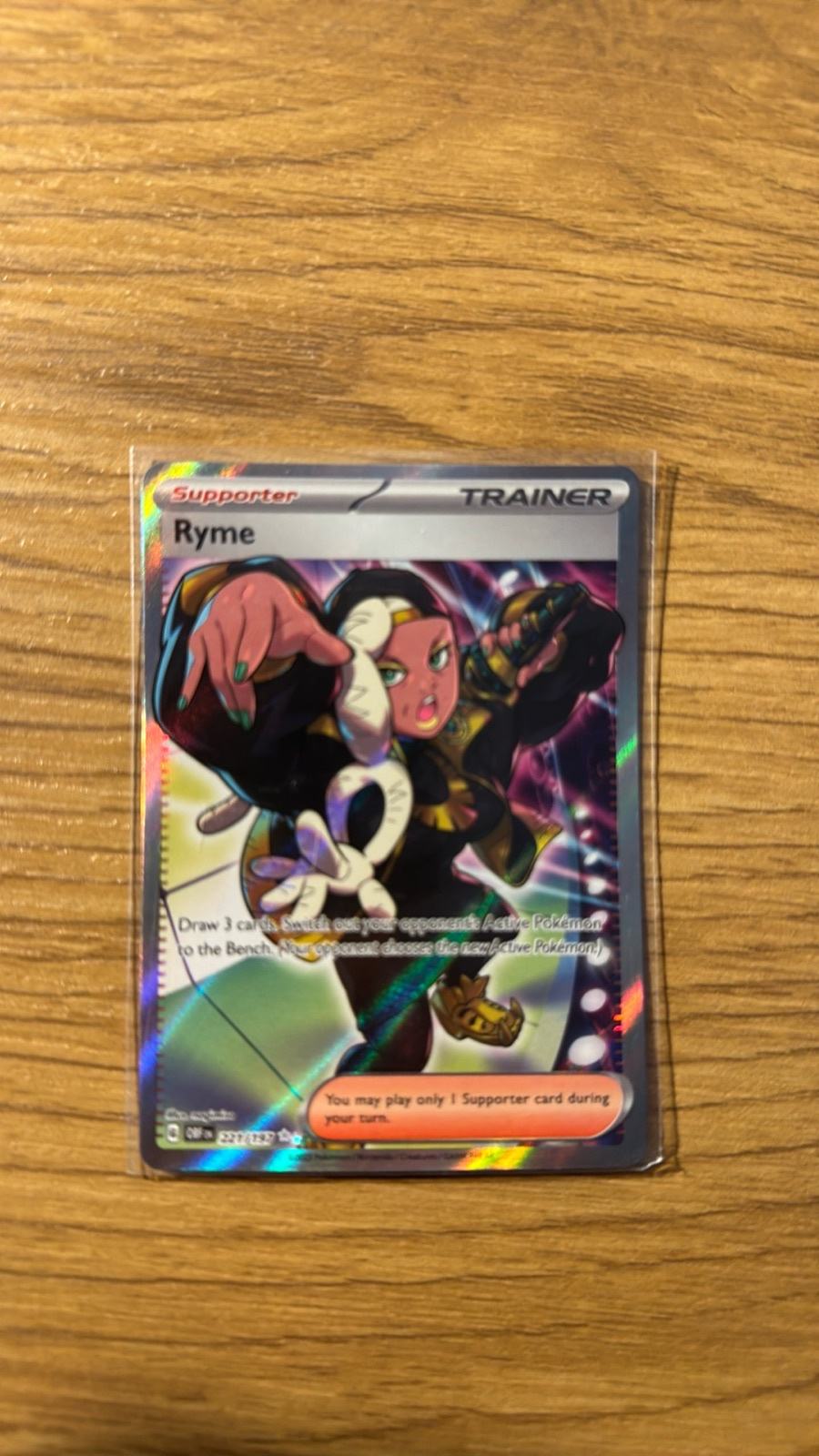 Ryme pokemon karta
