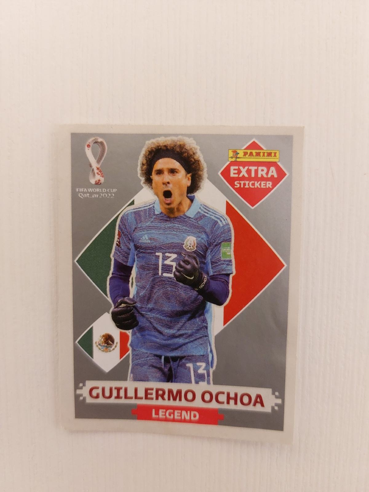 Sličica - Guillermo Ochoa- extra sticker