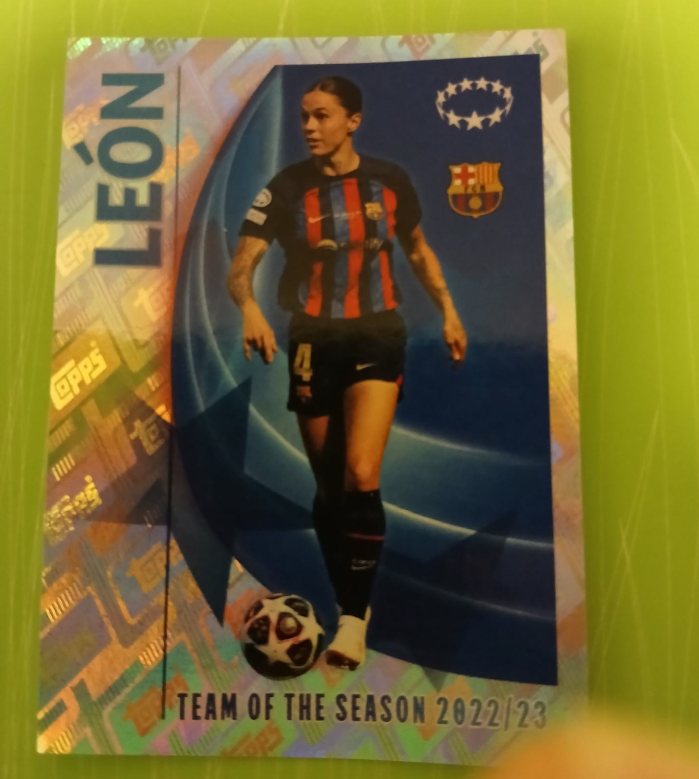 Sličica LEON za album UCL 2023-24