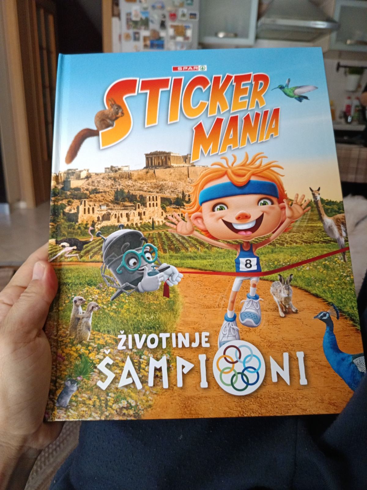 Stickermania Spar 2025 životinje sličice prodajem