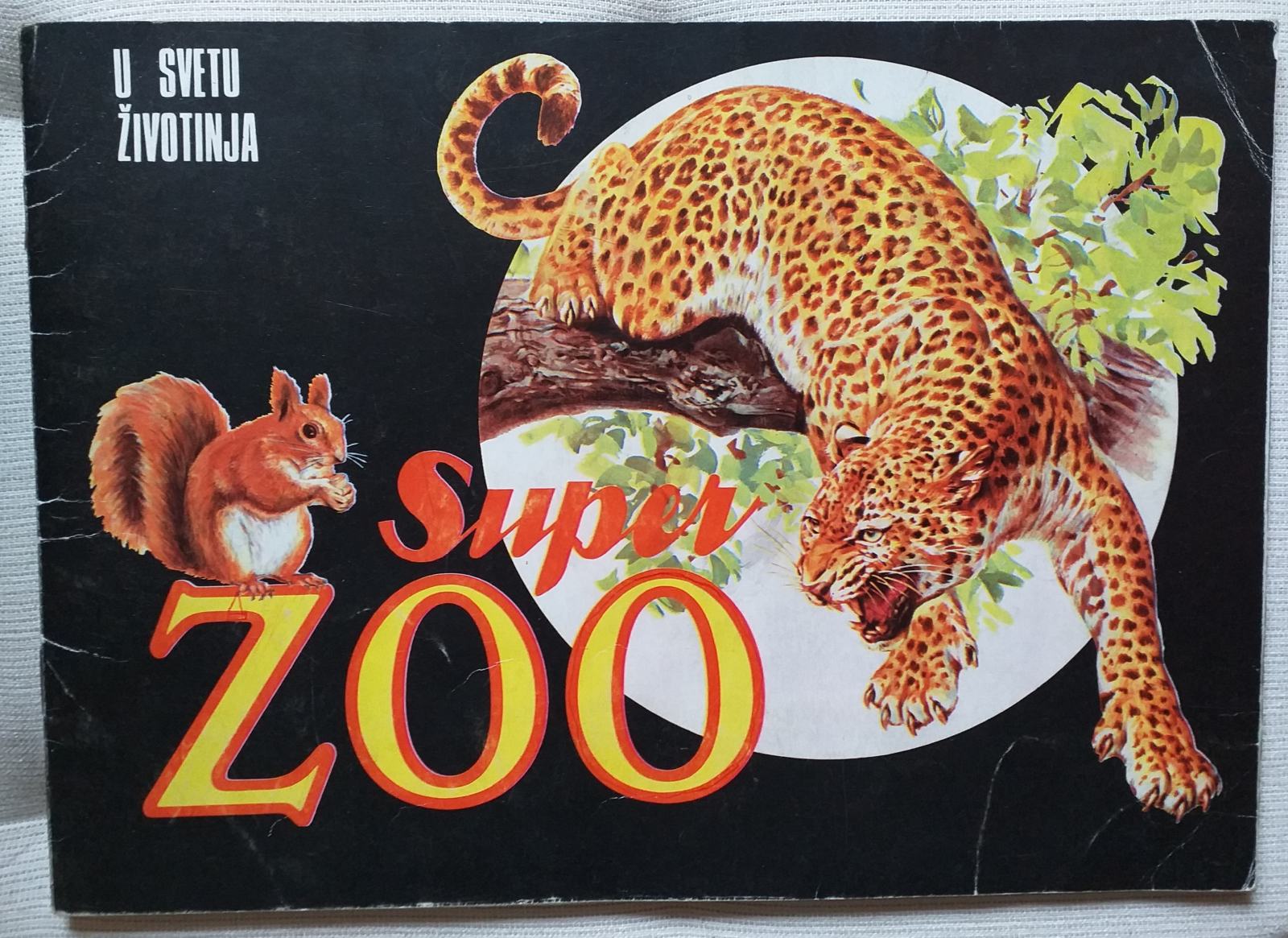 SUPER ZOO album sa sličicama