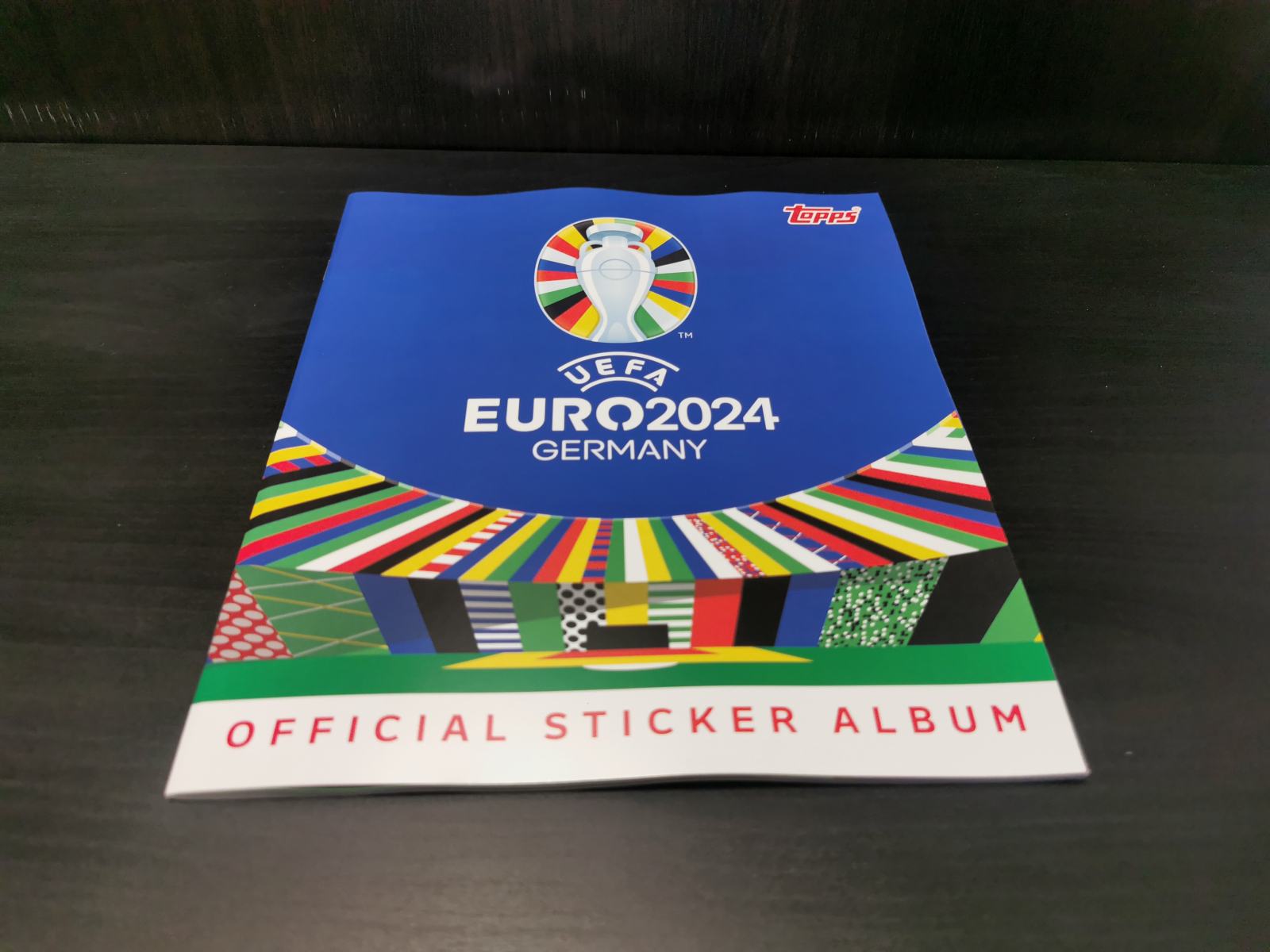 TOPPS EURO 2024 prazan album , kao PANINI