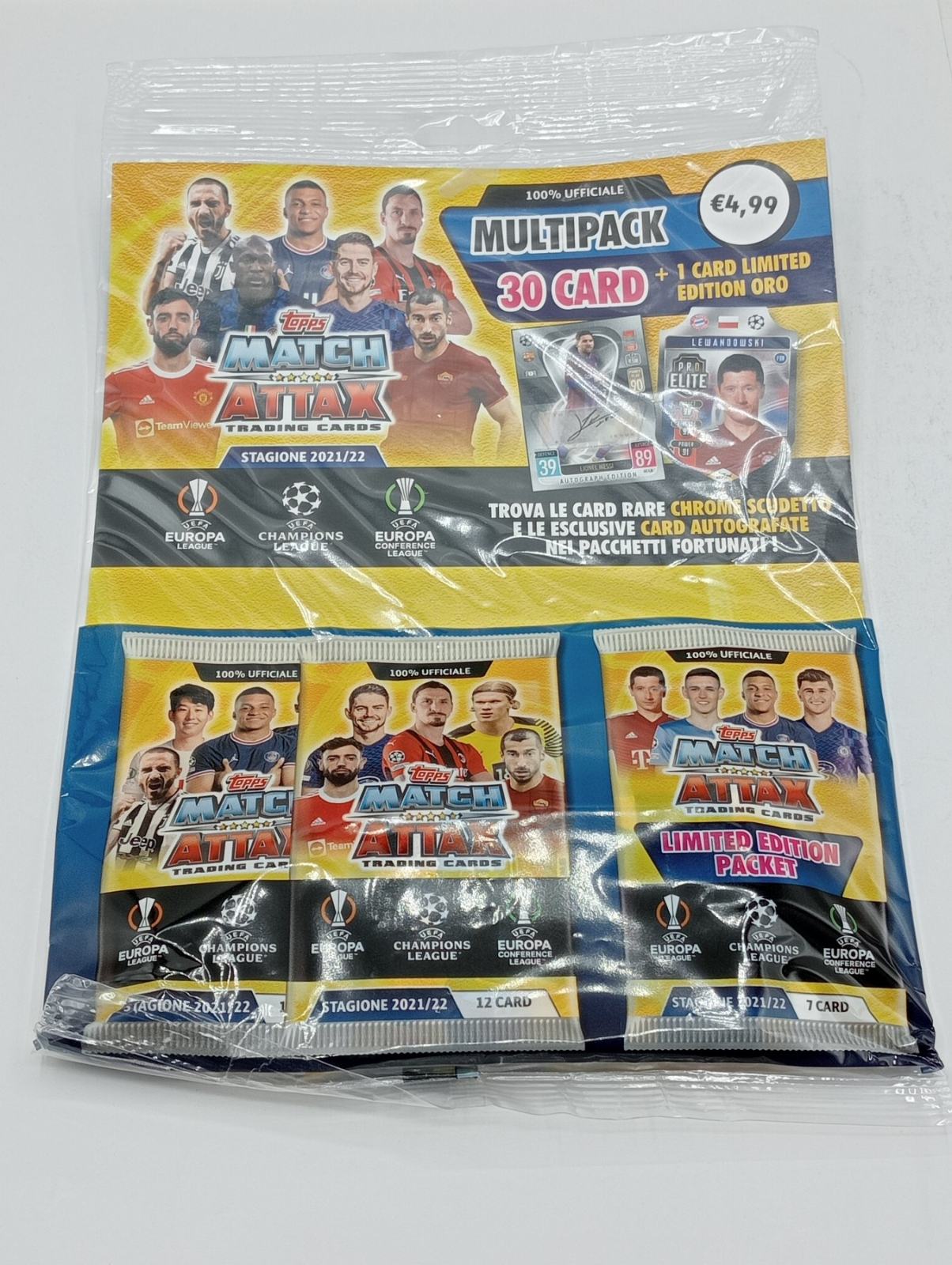 TOPPS MATCH ATTAX MULTIPACK C.L. SEZONA 2021/2022