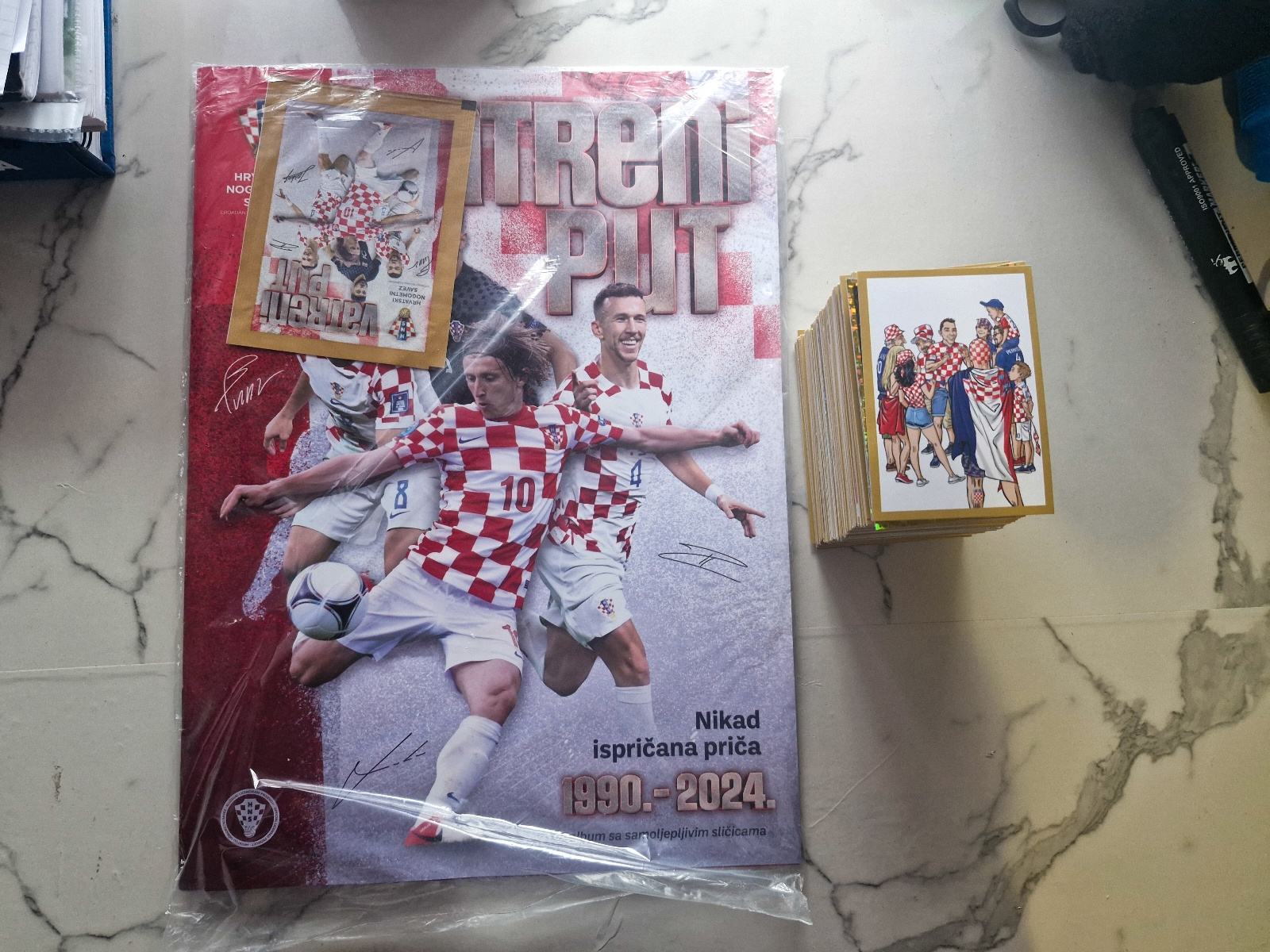 Vatreni put set (album+sličice)