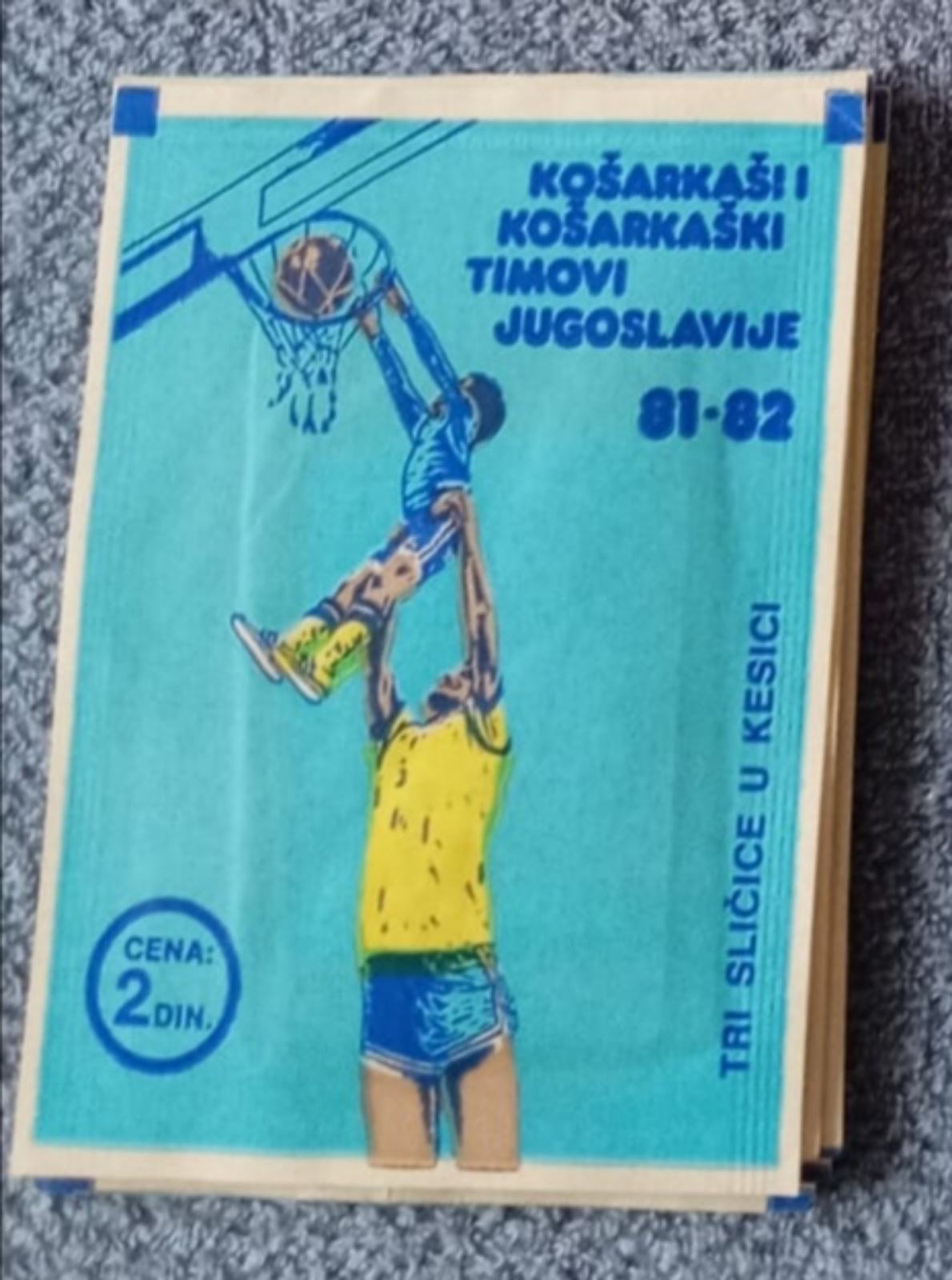 Vrečice Košarkaši i timovi 81/82