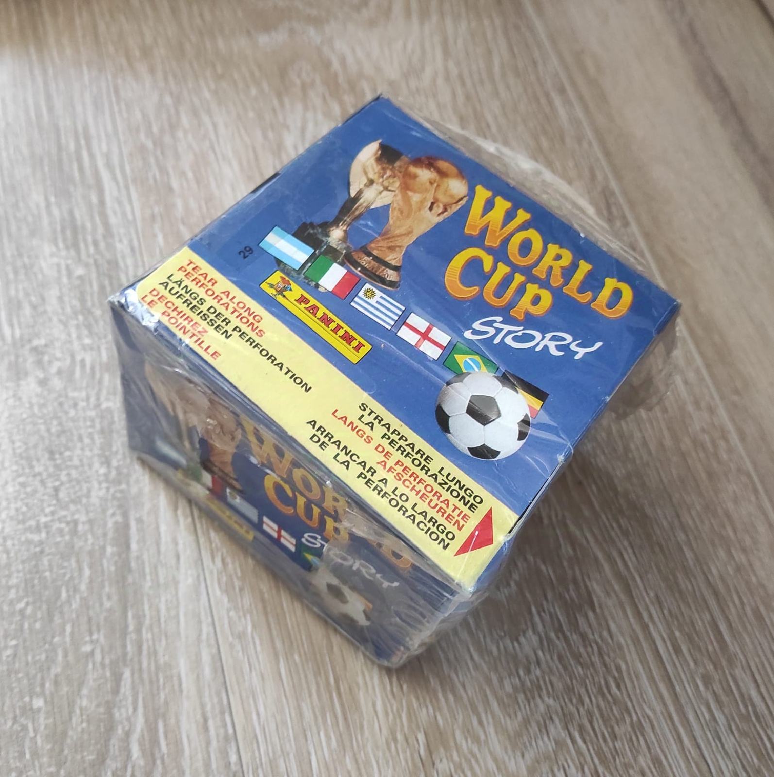 WORLD CUP STORY 1990 box