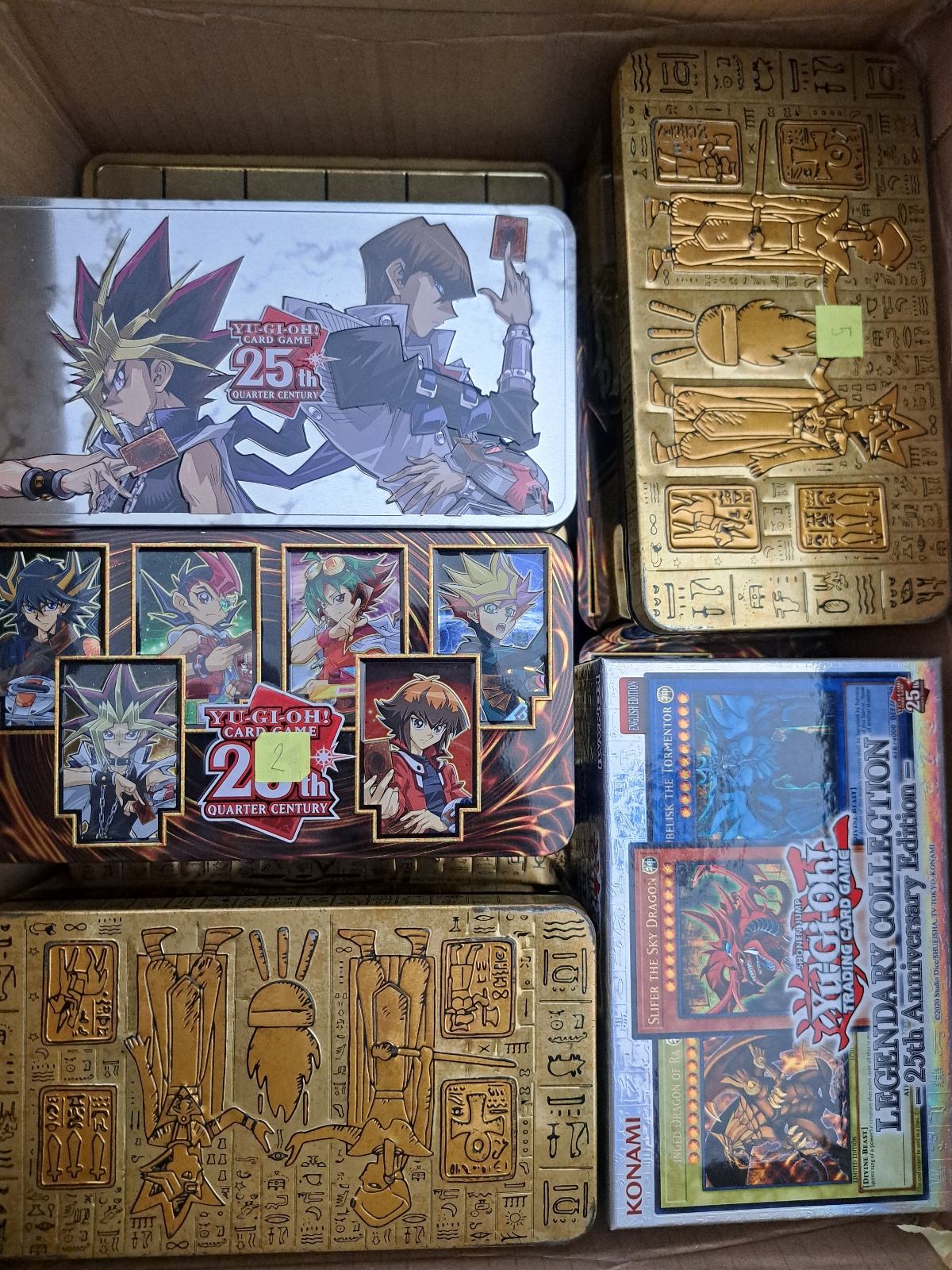 Yugioh limeni box sa 500+ karata: common , rare,super rare,ultra rare
