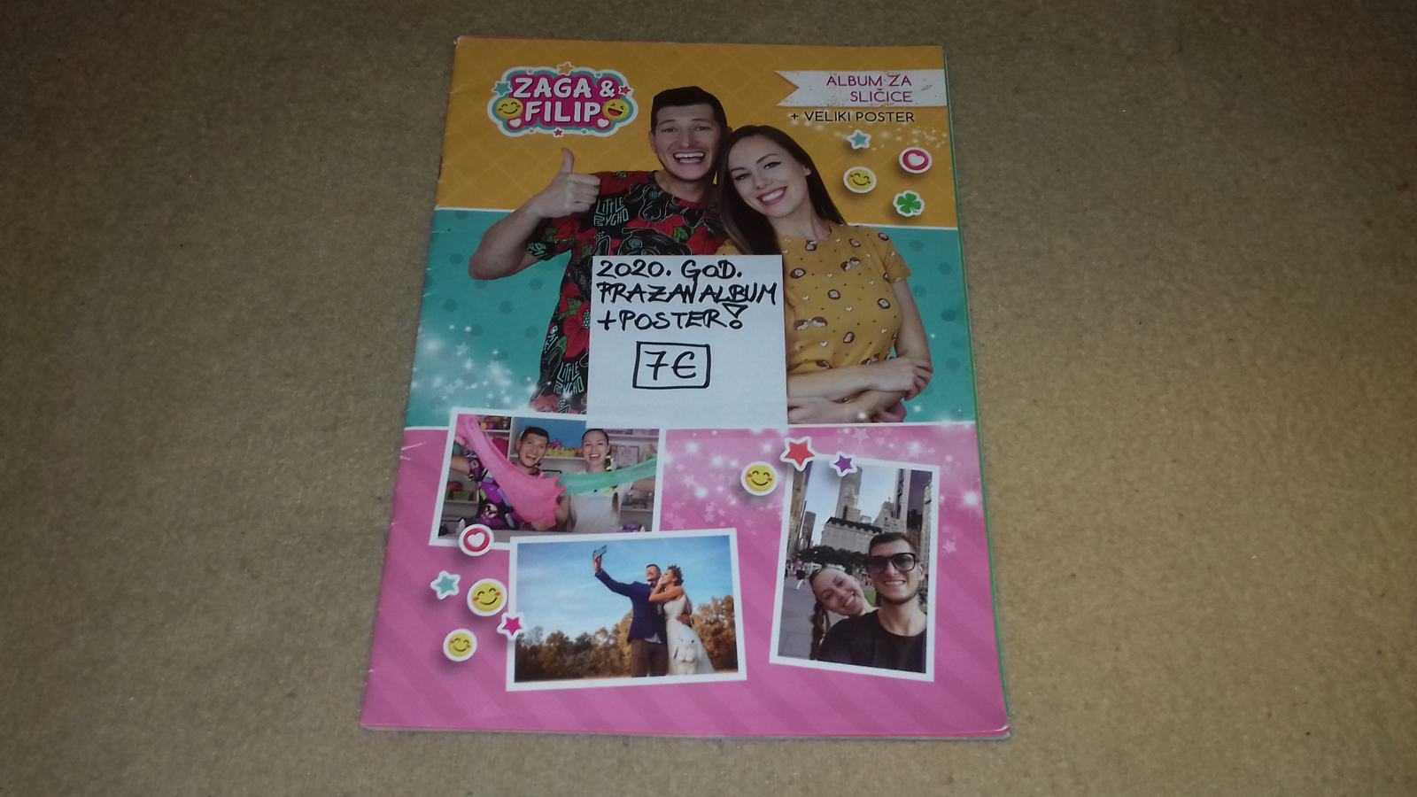 Zaga i Filip PRAZAN album - 2020. godina (sadrži poster)