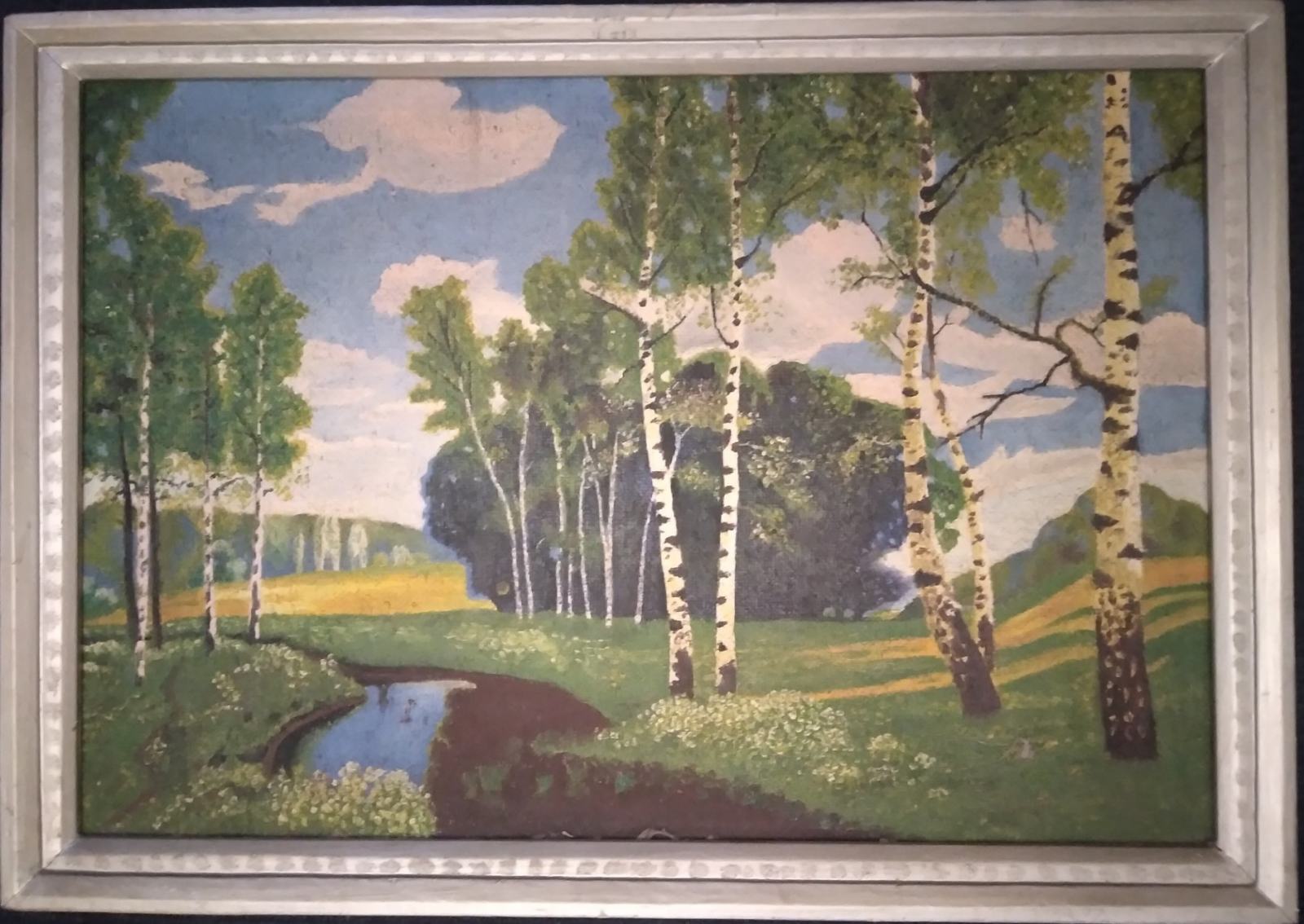 breze - ulje na platnu