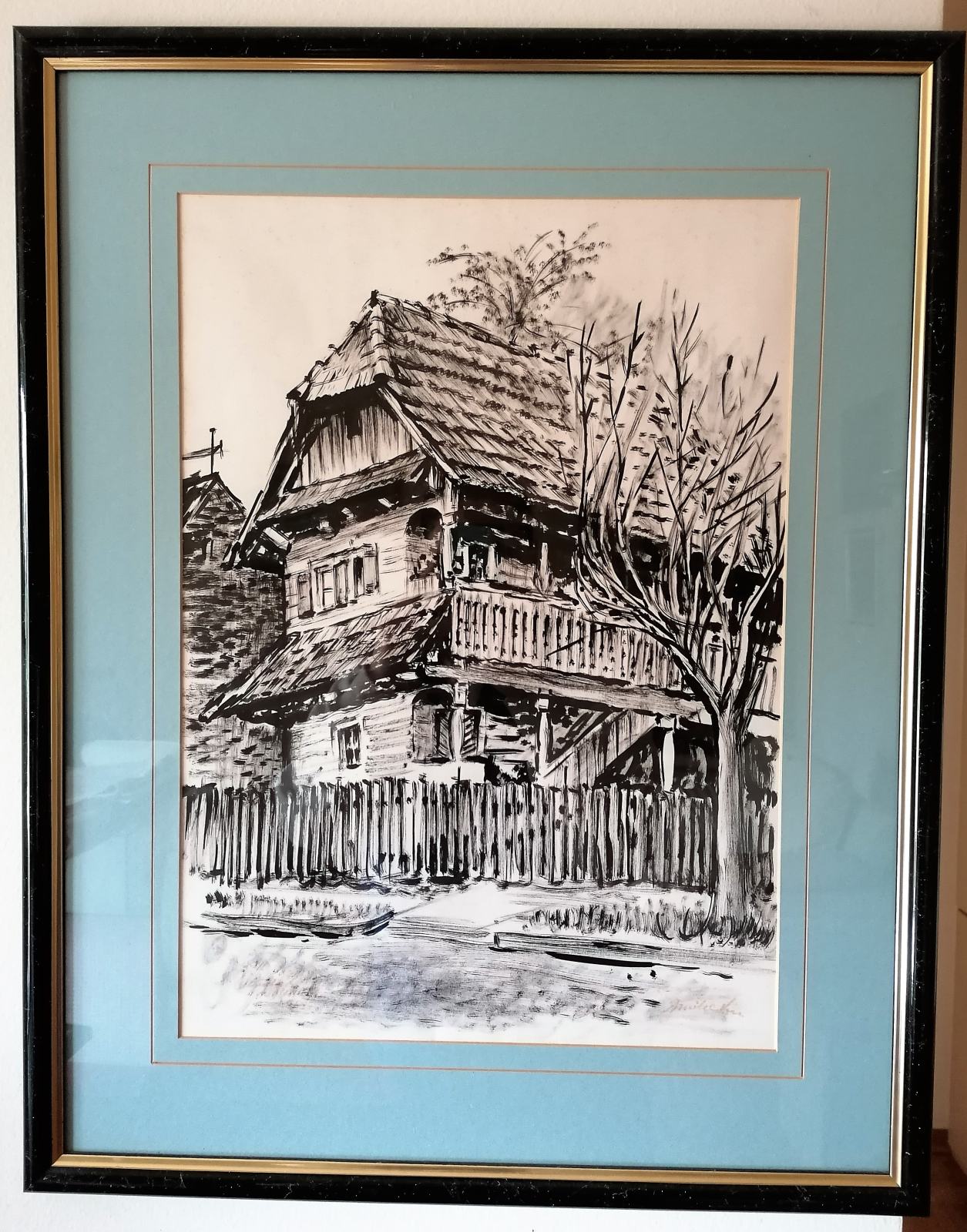 CRTEŽI akademskog slikara Ivana MILAT iz 1951. godine