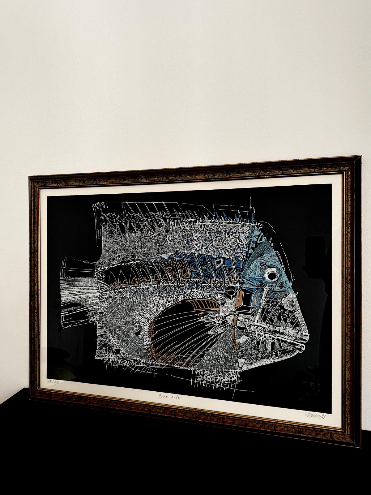 Daniel Butala, Crna riba