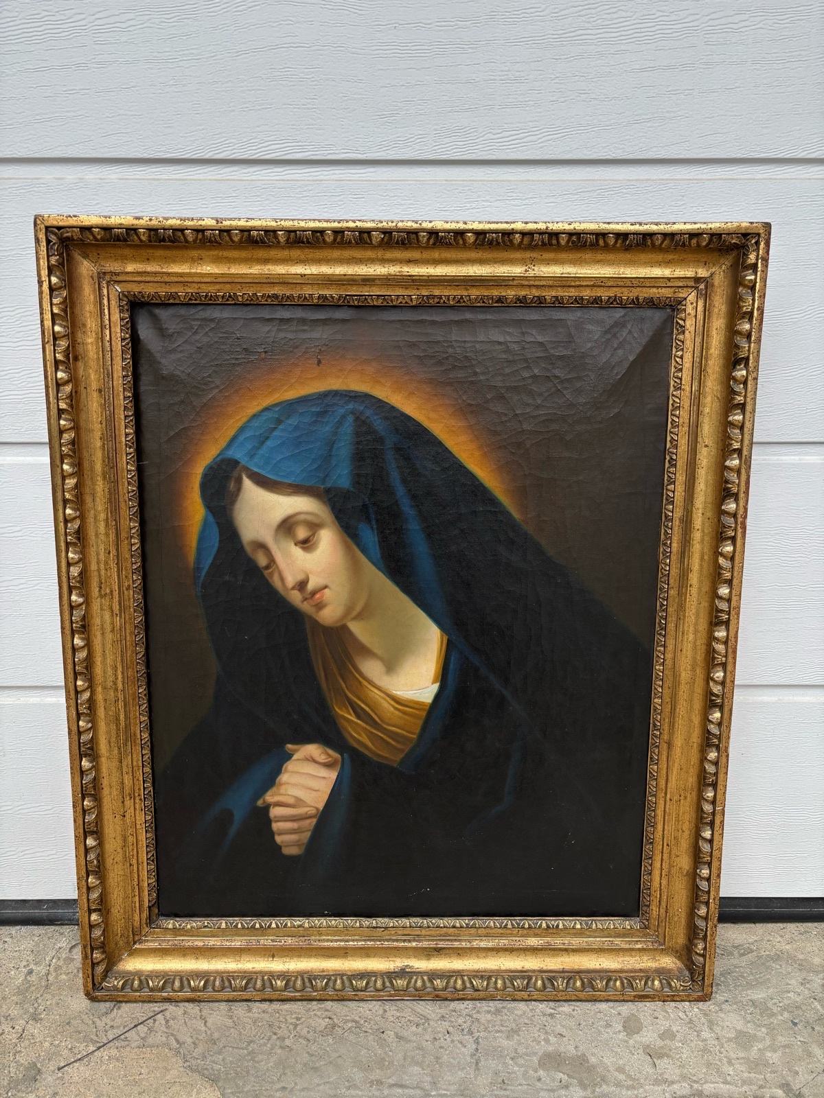 DJEVICA MARIJA- ulje na platnu