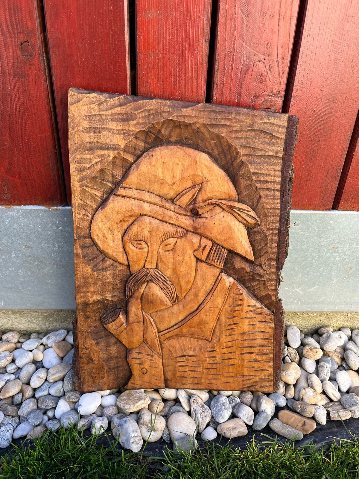 Drvorez starac 43x30