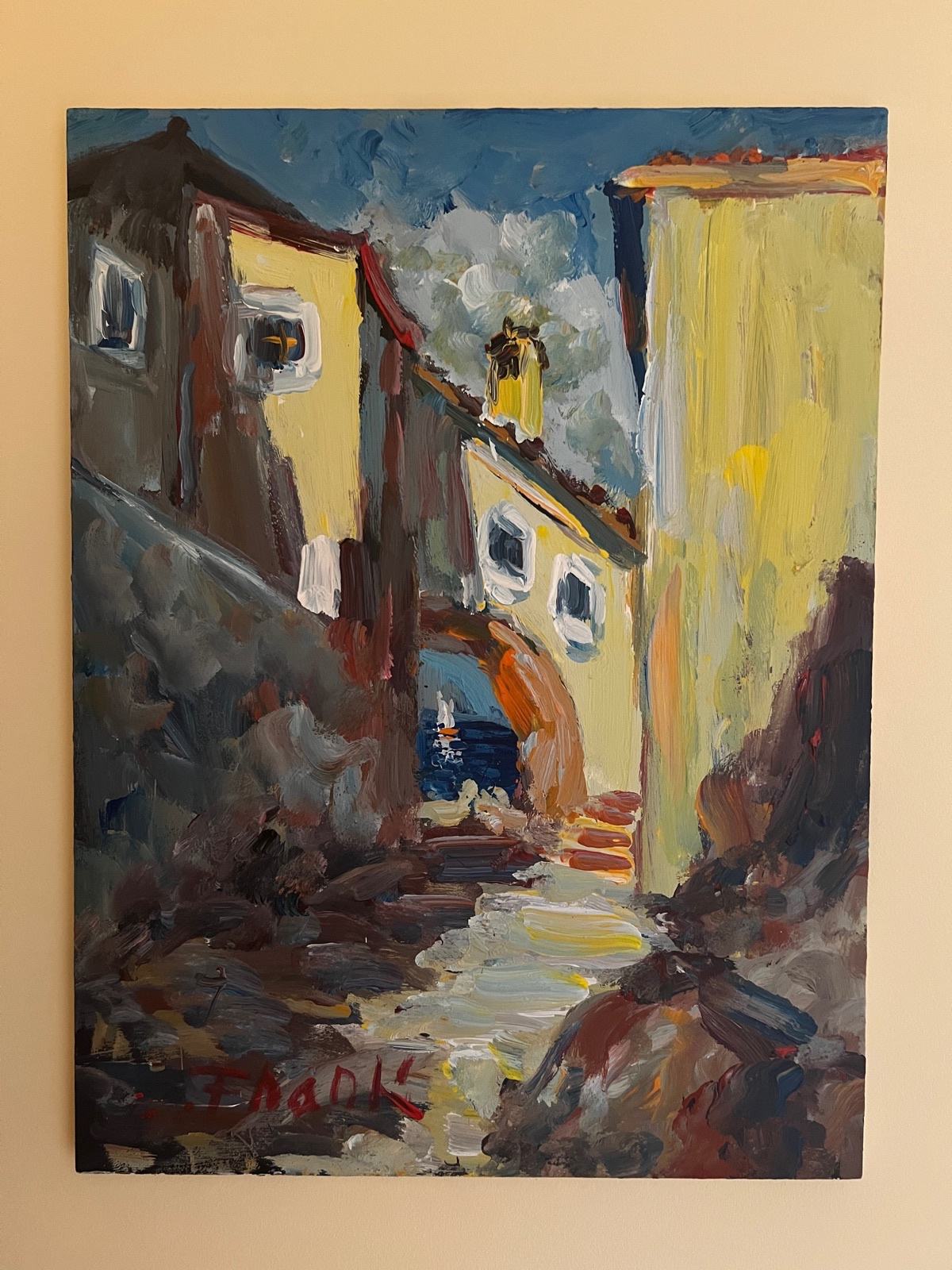 FRANK CLAUDIO AKADEMSKI SLIKAR