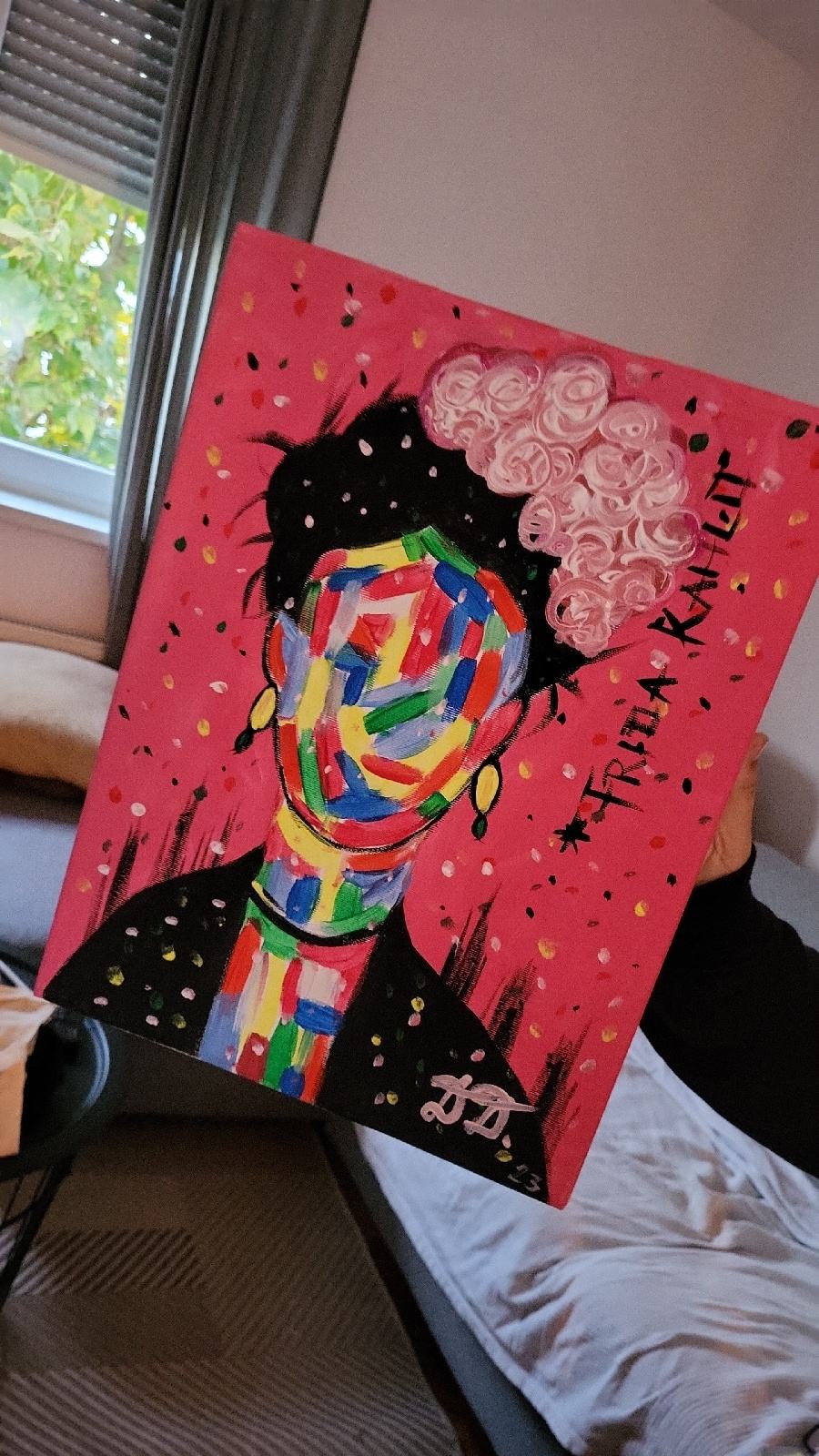 frida kahlo 3D platno akril 30x40