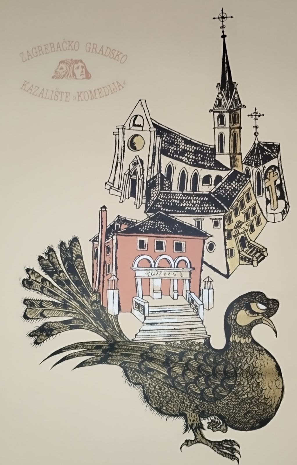 Hrvoje Šercar - Grafika - Zagrebačko gradsko kazalište Komedija